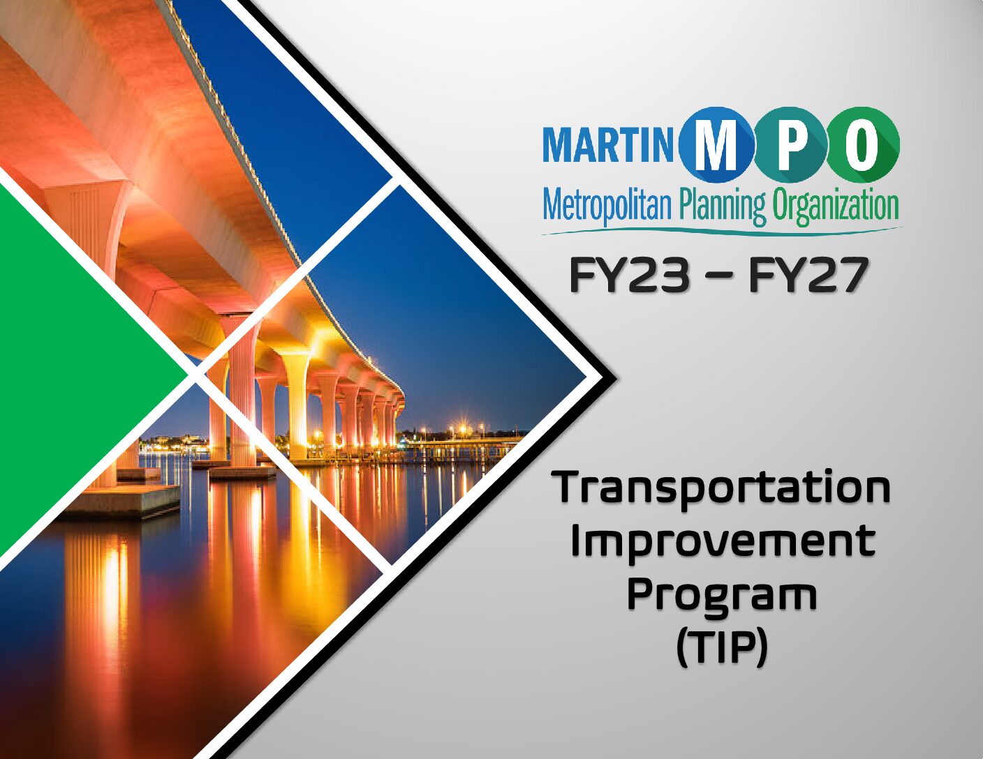 Core Products: Transportation Improvement Program (TIP) - Martin MPO